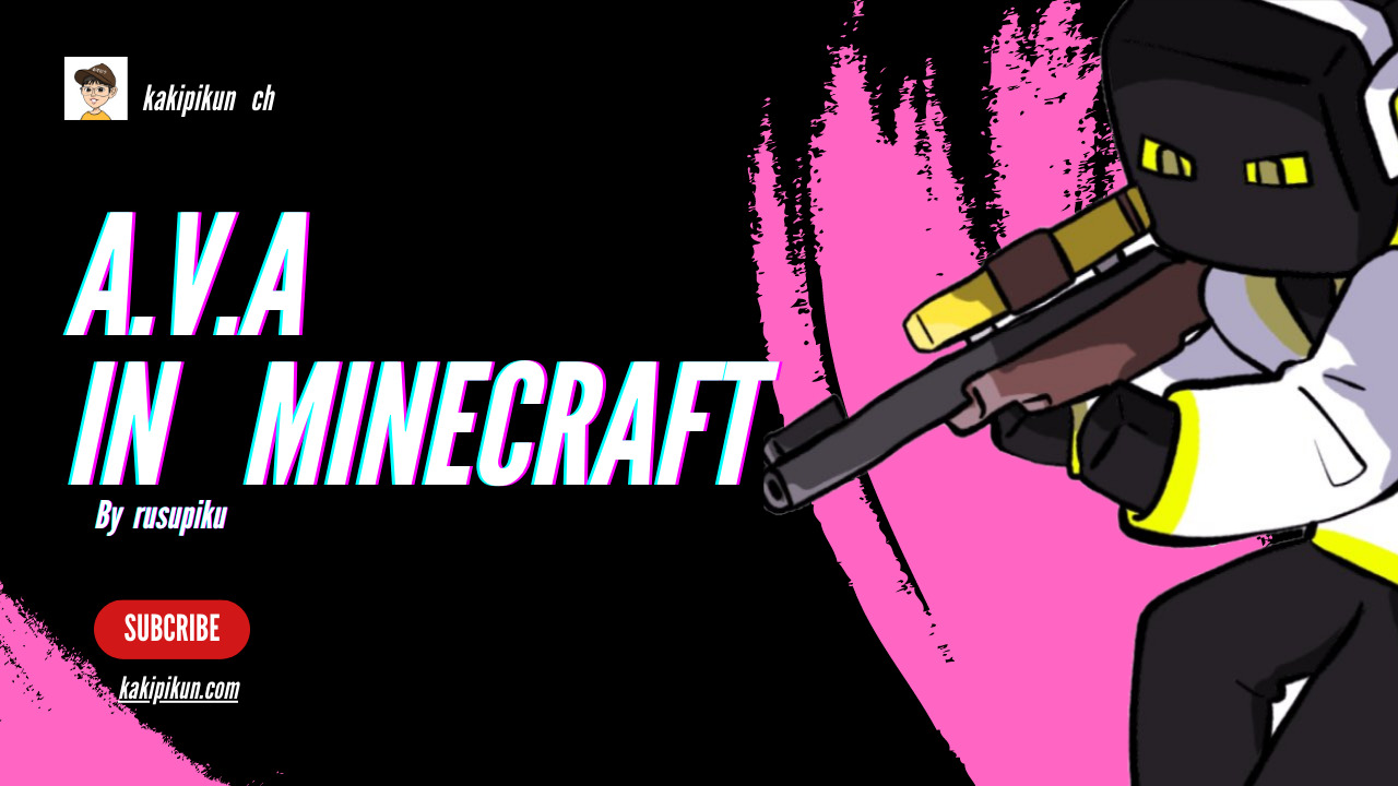 A.V.A Guns in マイクラ: リアル銃modの世界へ | ModFrontier【Minecraft】